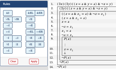 How would i finish this problem? (in OLI Logic Lab). | Chegg.com