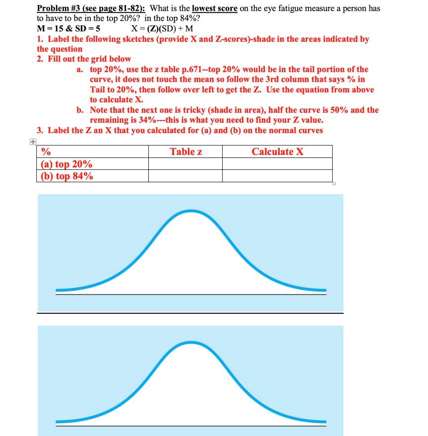 Solved Problem #3 (see page 81-82): What is the lowest score | Chegg.com