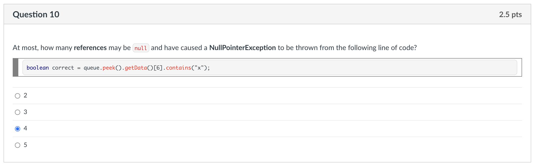 Solved At most, how many references may be and have caused a | Chegg.com