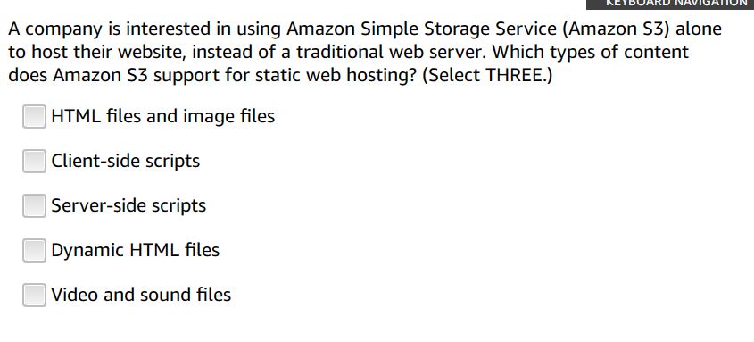 Solved A company is interested in using Amazon Simple | Chegg.com