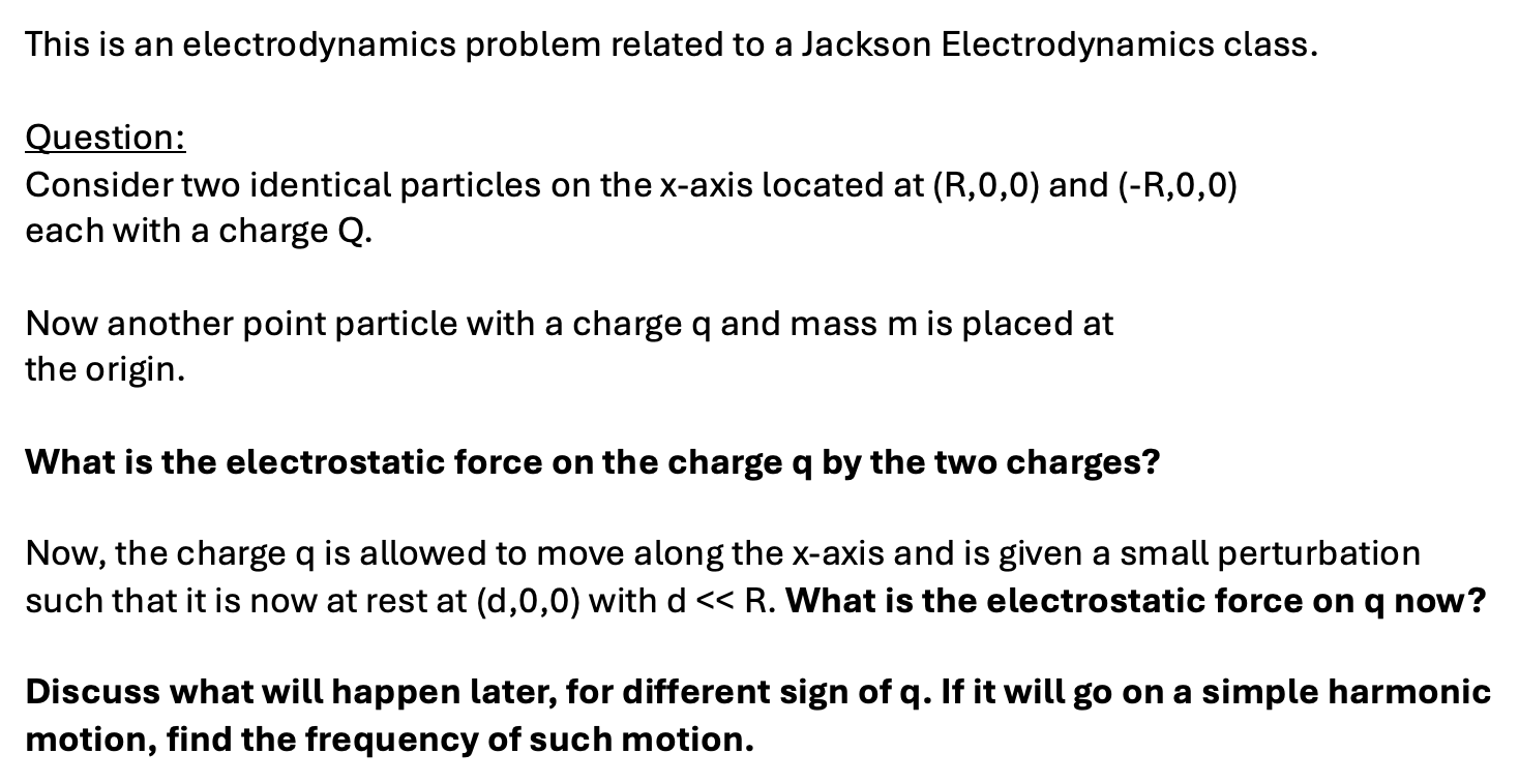 This is an electrodynamics problem related to a | Chegg.com