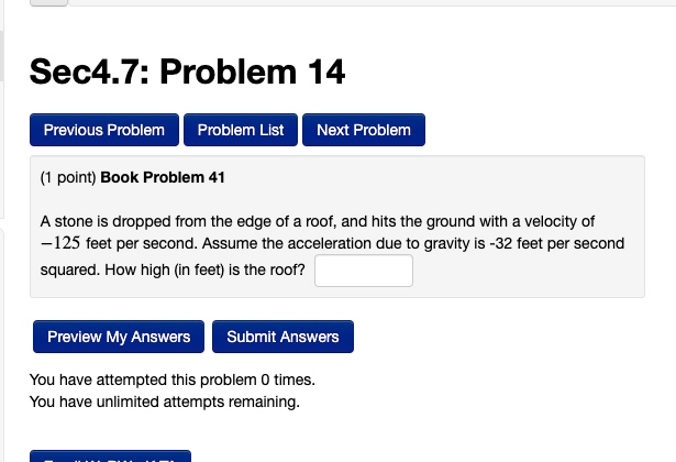 Solved Sec4.7: Problem 14 Previous Problem Problem List Next | Chegg.com