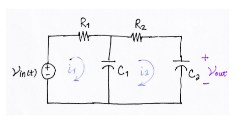 Solved For the electric dynamic system, in the image below | Chegg.com