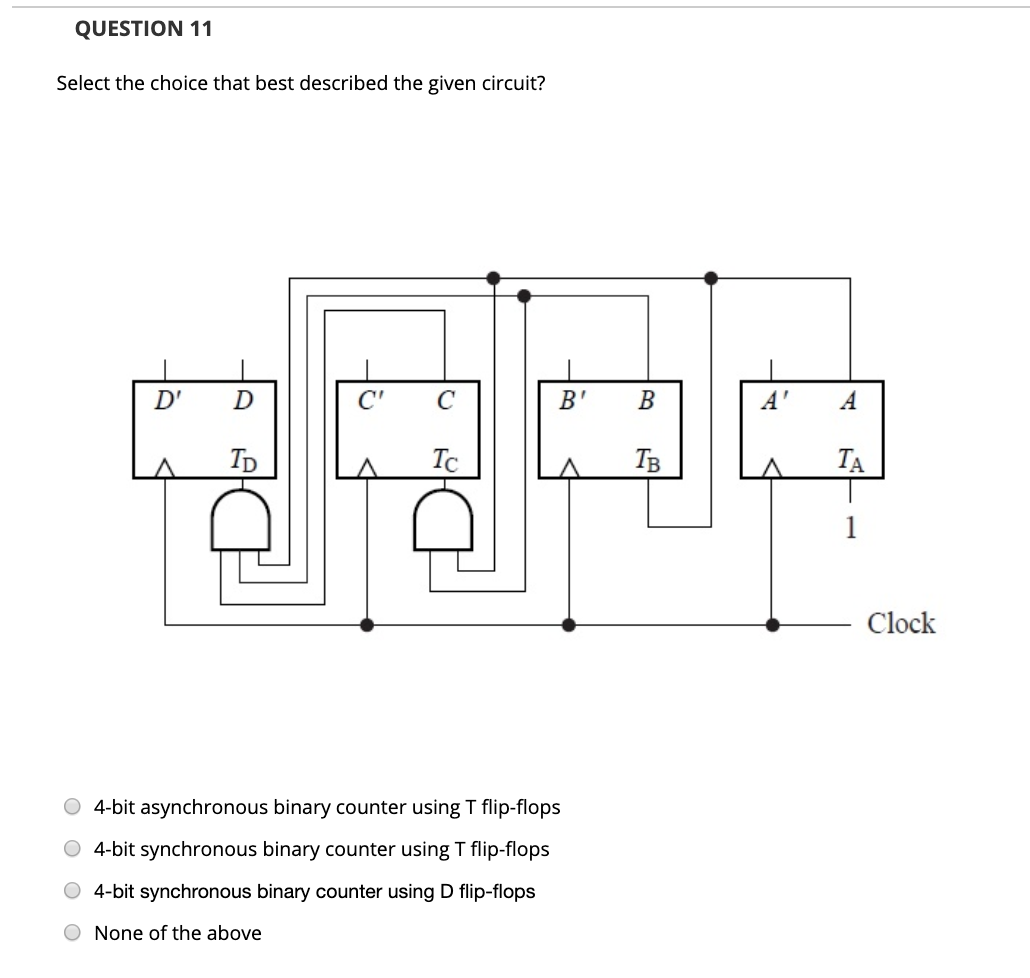 Solved QUESTION 10 Match the circuit below with the phrase | Chegg.com