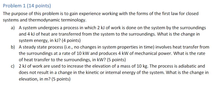 Solved Problem 1 (14 points) The purpose of this problem is | Chegg.com