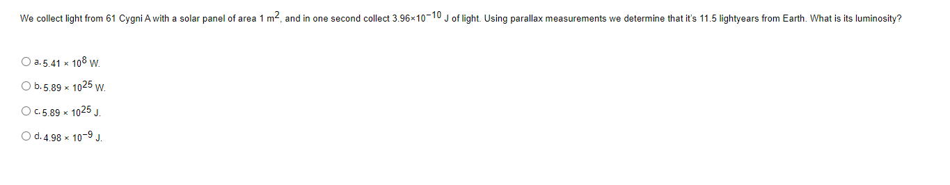 Solved Suppose we observe two stars in the sky, one blue and | Chegg.com