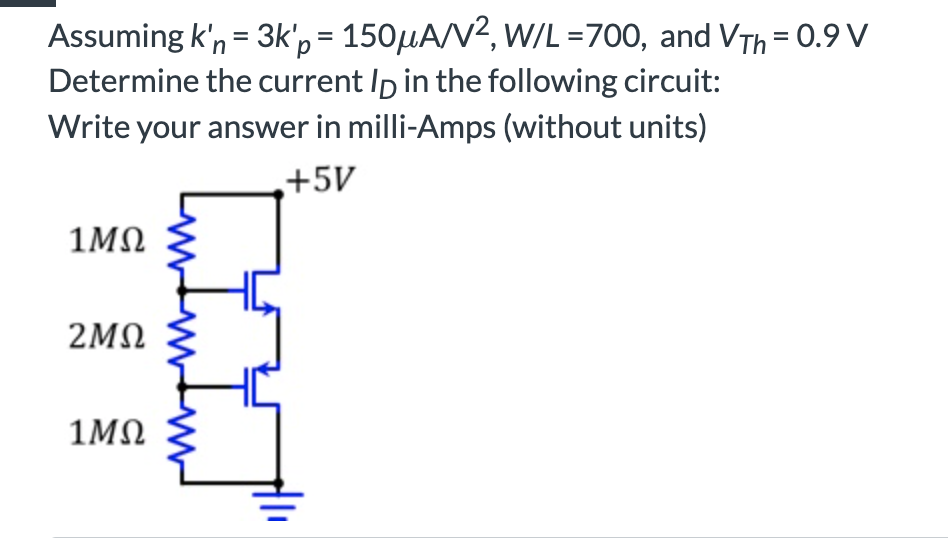 Solved by an EXPERT Assuming k_(n)^(')=3k_(p)^(')=150\mu | Chegg.com