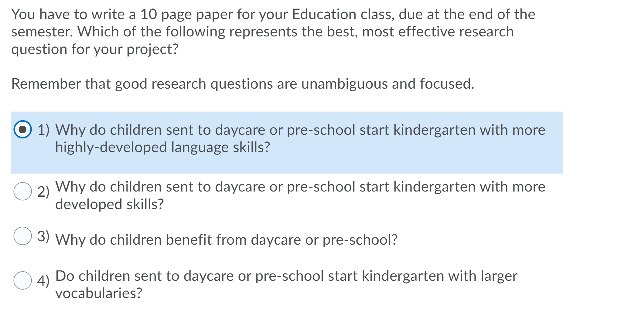 Solved You have to write a 10 page paper for your Education | Chegg.com
