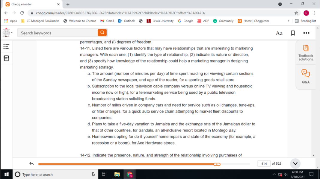 Solved C Chegg eReader х | Chegg.com