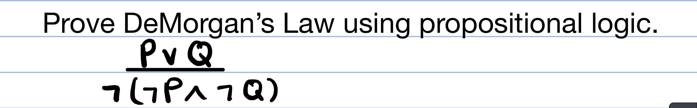 Solved Prove that the top statement is equivalent to the | Chegg.com
