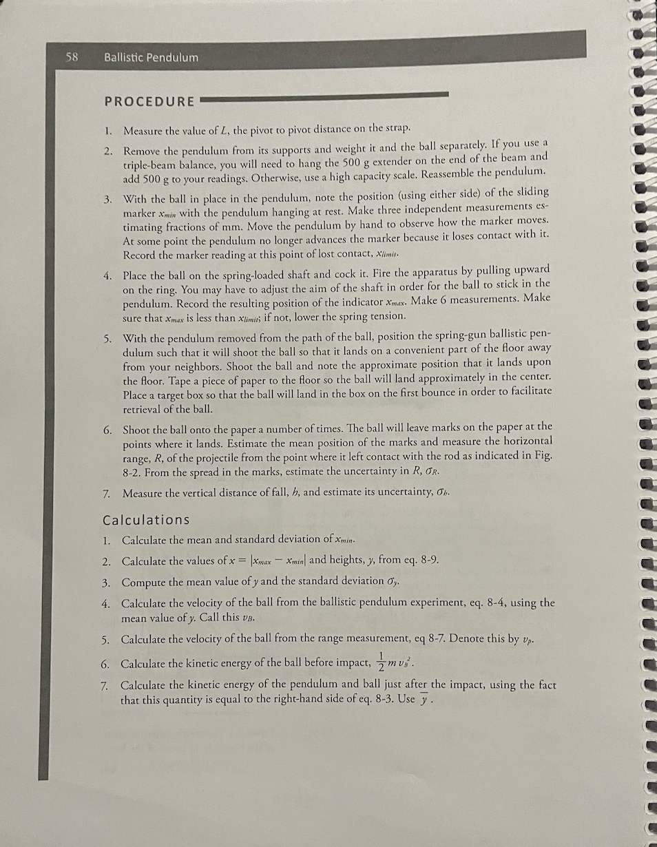 Solved Procedure portion is completed with the raw data. I | Chegg.com