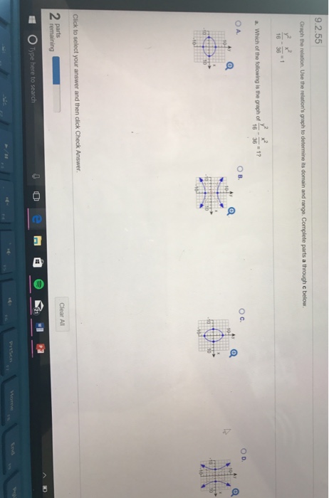 Solved Graph the relation. Use the relation's graph to | Chegg.com