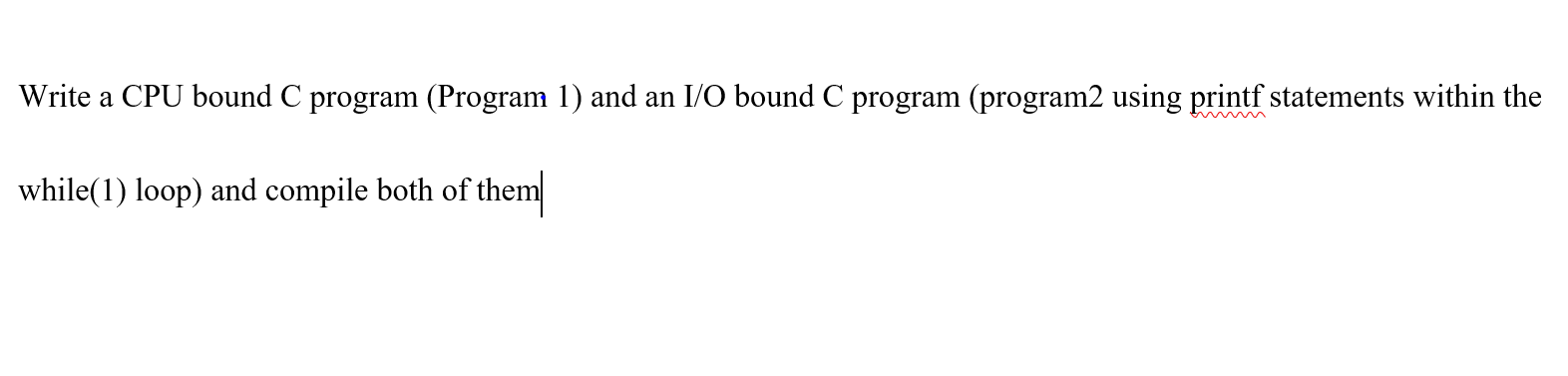 Solved Program #1 #include #include int main(int argc, char | Chegg.com