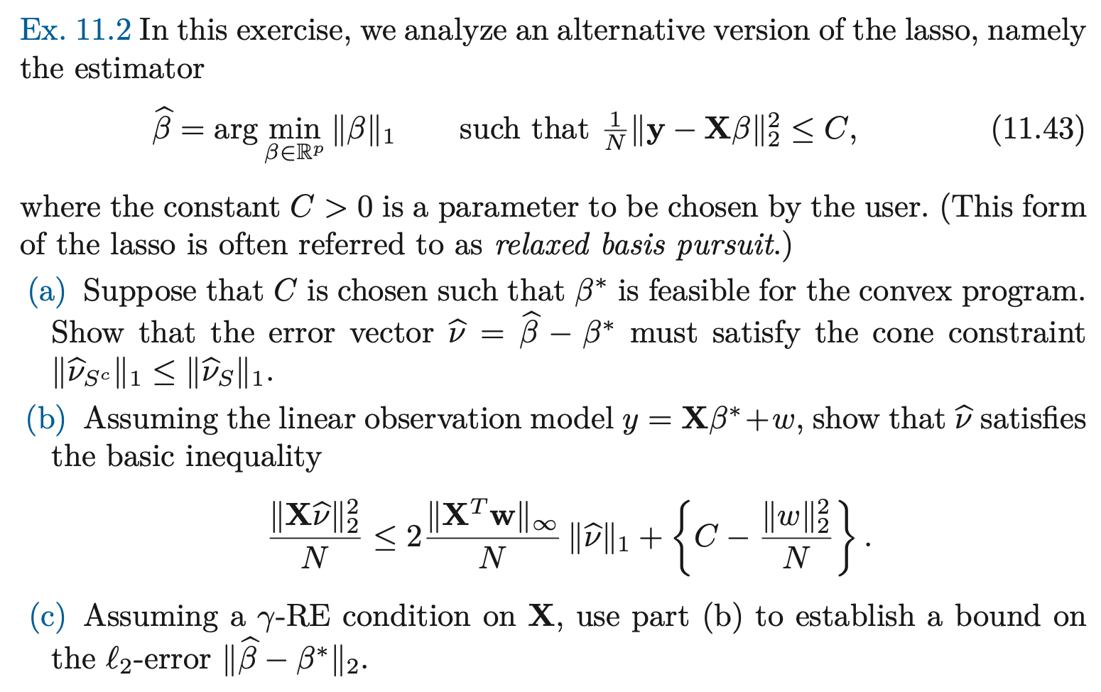 Ex. 11.2 In this exercise, we analyze an alternative | Chegg.com