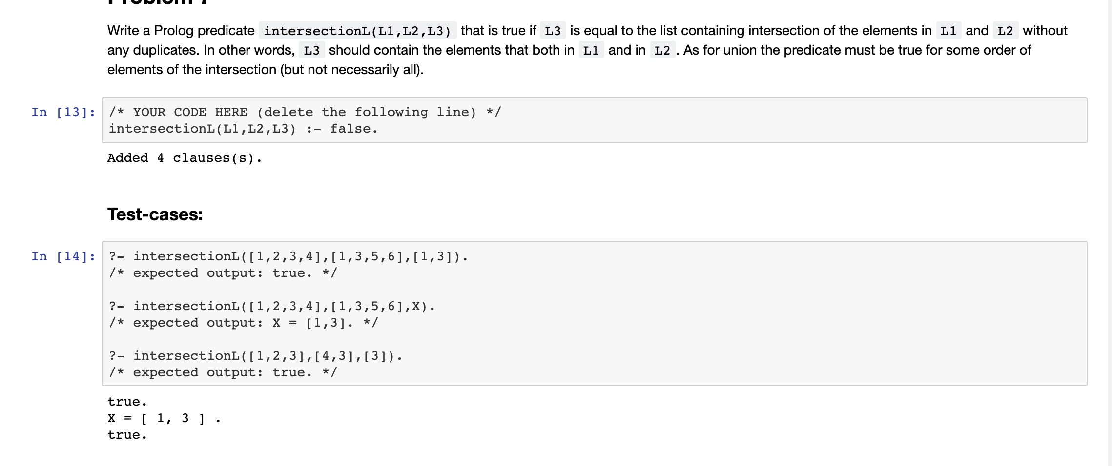 Solved TUNIUI 1 Write a Prolog predicate | Chegg.com Solved TUNIUI 1 Write a Prolog predicate | Chegg.com
