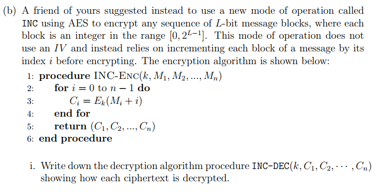 Solved b) A friend of yours suggested instead to use a new | Chegg.com