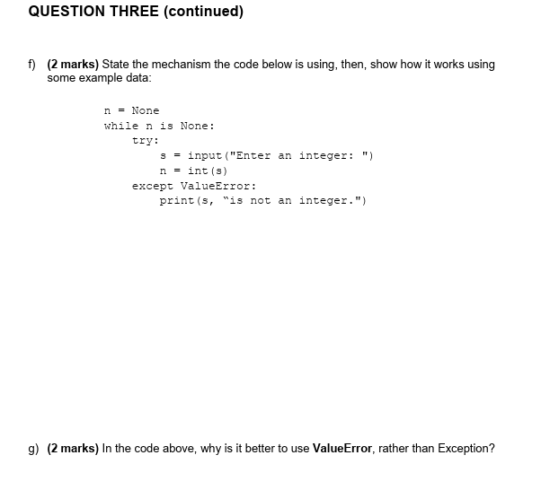 Solved c) (2 marks). Describe what each line of the | Chegg.com