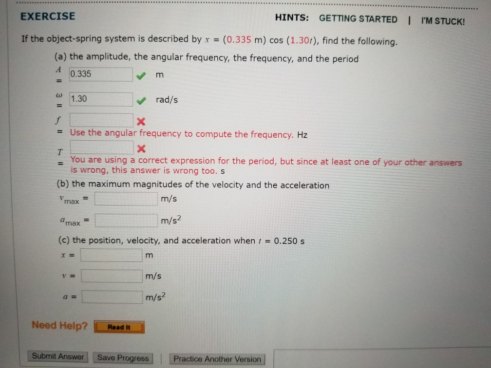 Solved PRACTICE IT Use the worked example above to help you | Chegg.com
