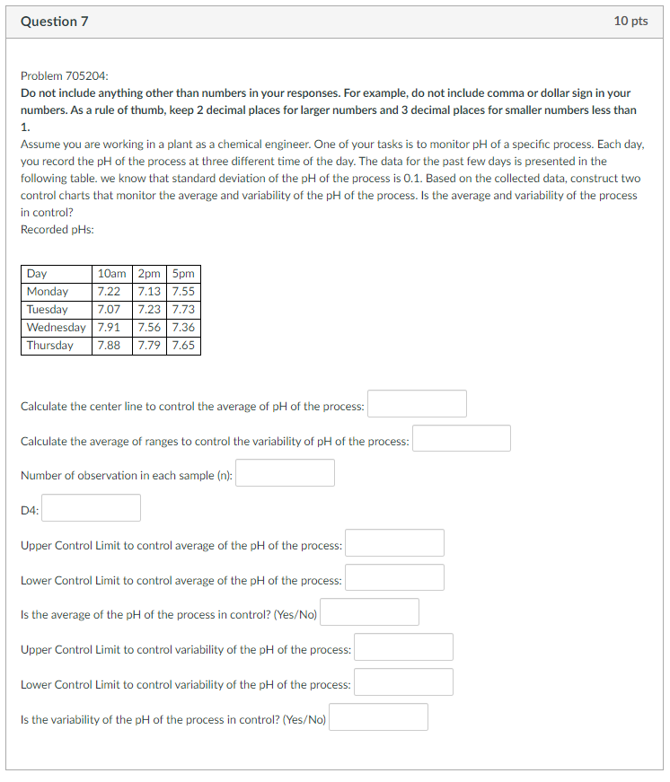 Solved Question 7 10 pts Problem 705204 Do not include | Chegg.com Solved Question 7 10 pts Problem 705204 Do not include | Chegg.com