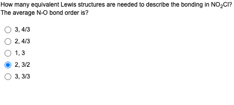 Solved How many equivalent Lewis structures are needed to | Chegg.com