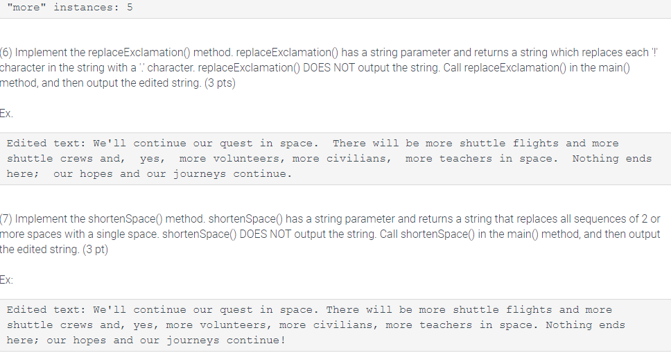 Solved 1 Prompt User Enter String Choosing Store Text String Output String 1 Pt Ex Enter 2253