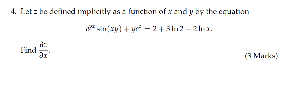 Solved 1. Consider the function z = f(x,y) = x2 – 2x + 3y2 | Chegg.com