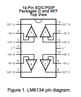 14-Pin SOIC/PDIP Packages D and NFF Top View AN 752 | Chegg.com