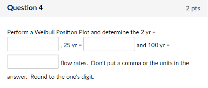 Perform a Weibull Position Plot and determine the | Chegg.com