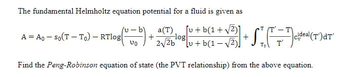 The fundamental Helmholtz equation potential for a | Chegg.com