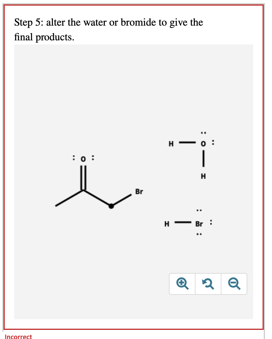 Solved Complete the mechanism for the reaction between | Chegg.com