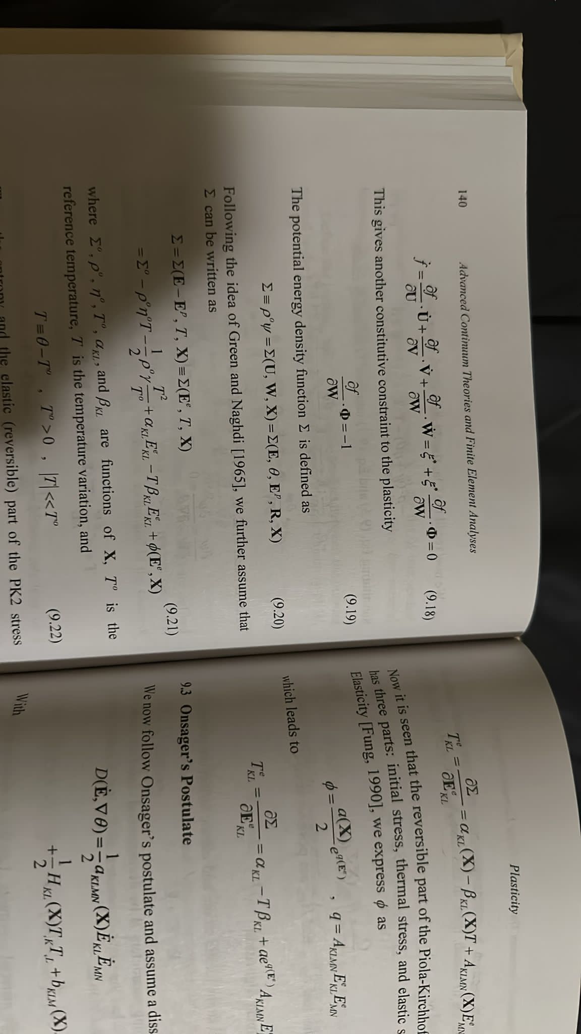 Solved 140 Advanced Continum Theories and Finite Element | Chegg.com