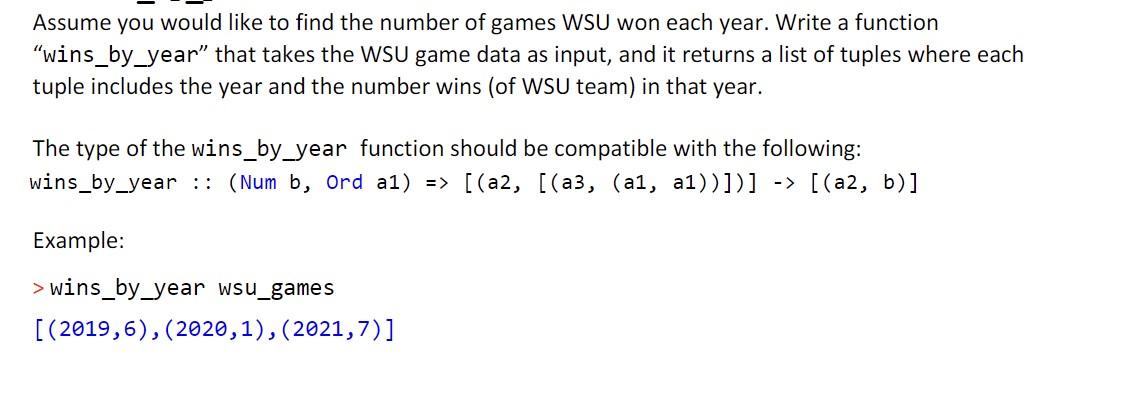 Solved The following dictionary stores WSU's college | Chegg.com