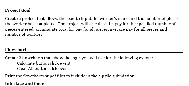 Create a project that allows the user to input the | Chegg.com