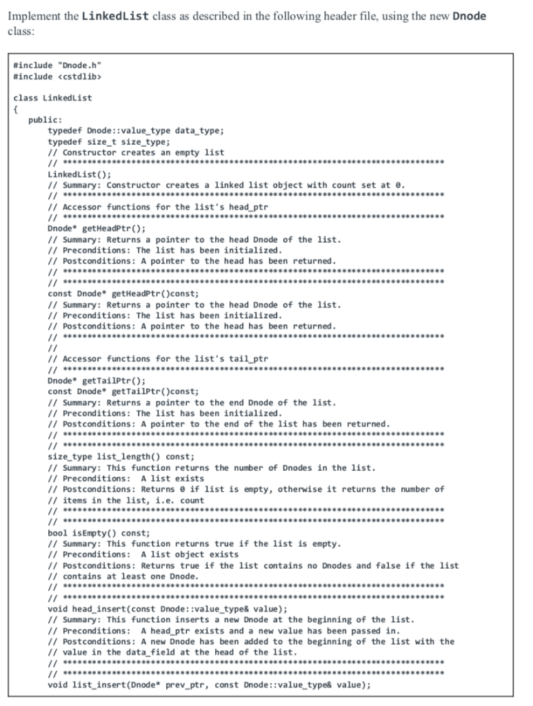 Create a Dnode, as shown in the diagram below. This | Chegg.com Create a Dnode, as shown in the diagram below. This | Chegg.com