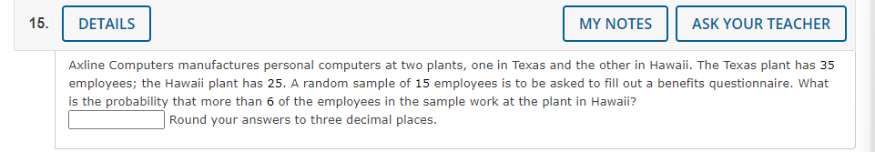 Solved Axline Computers manufactures personal computers at | Chegg.com