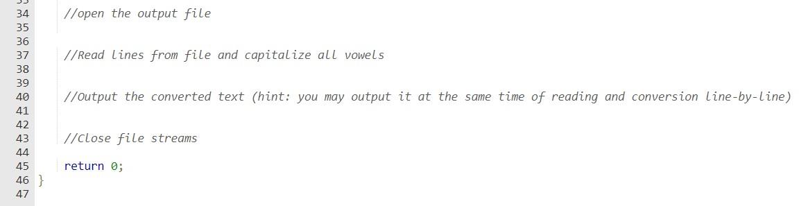 Solved In this exercise you are going to read a file | Chegg.com