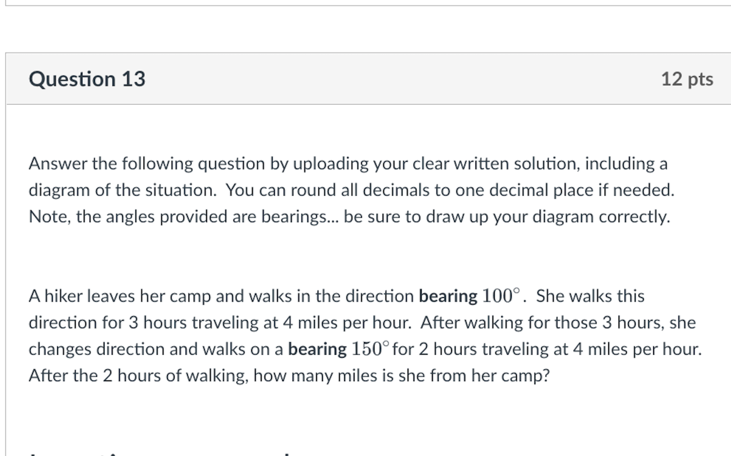 Solved 12 pts Question 13 Answer the following question by | Chegg.com