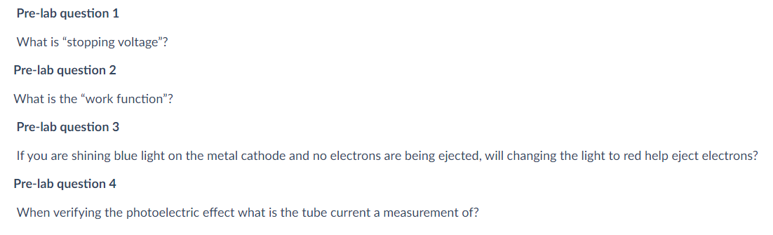Solved Pre-lab question 1 What is Solved Pre-lab question 1 What is