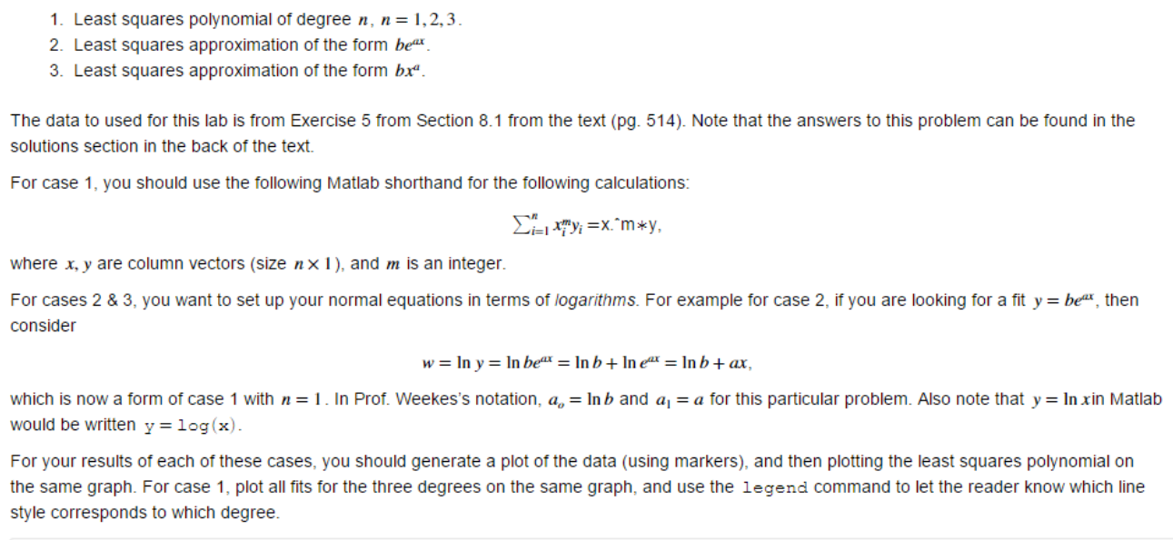 Solved Matlab Coding Solve For Part 2 This Is The Given
