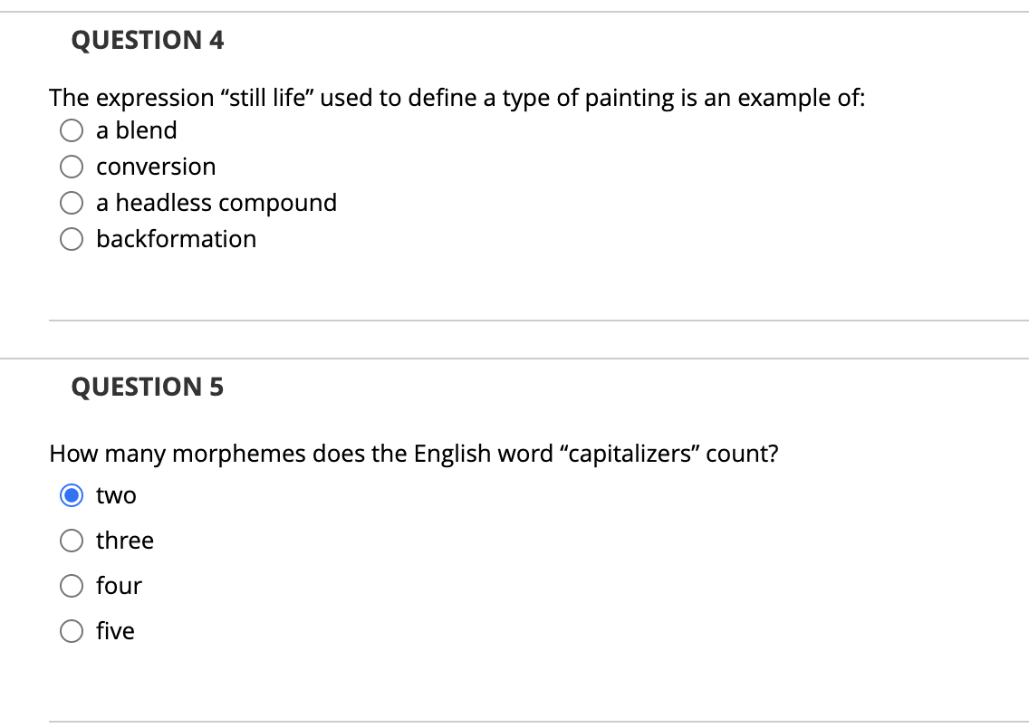 Solved QUESTION 4 The expression “still life” used to define | Chegg.com