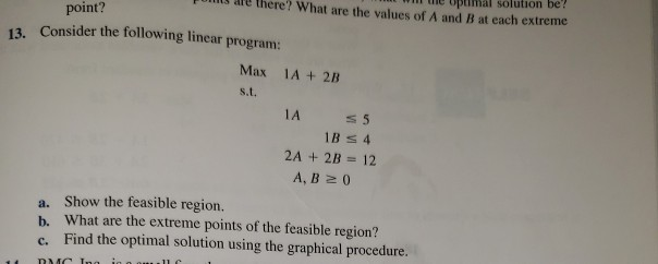 Solved Fonts are there? What are the values of A and B at | Chegg.com