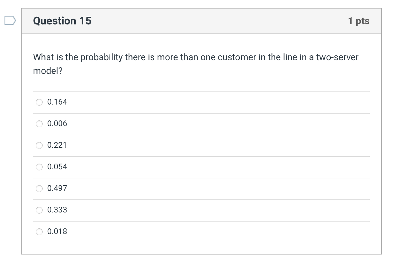 On average, how many customers are in the line in a | Chegg.com