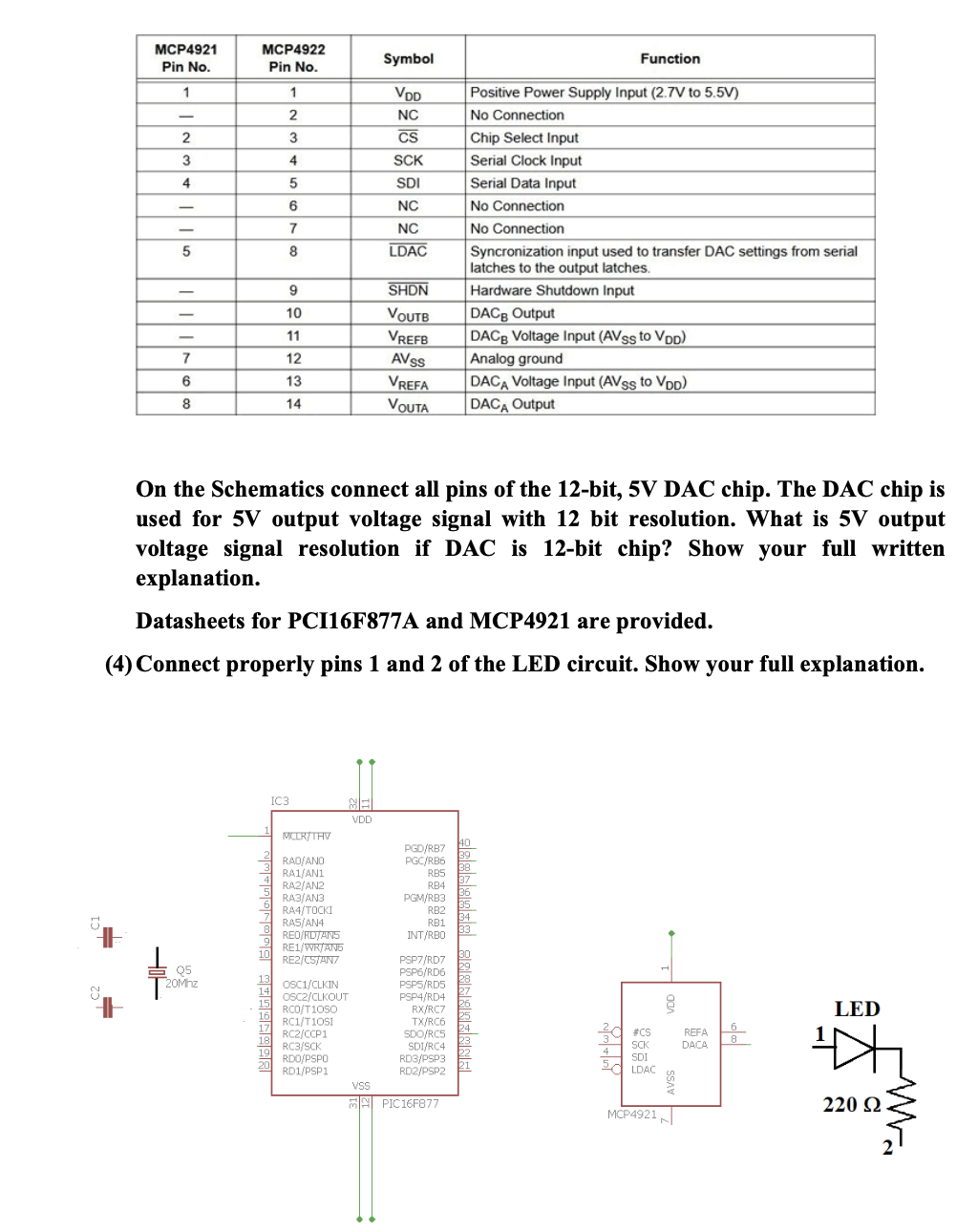 15. Design of LED light intensity control using | Chegg.com