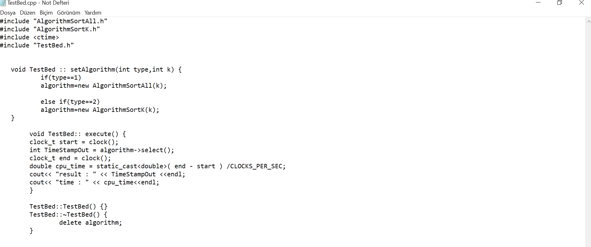 - Х BinaryHeap.h - Not Defteri Dosya Düzen Biçim | Chegg.com