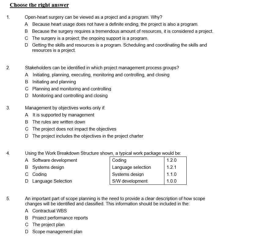 Solved Choose the right answer 1. Open-heart surgery can be | Chegg.com