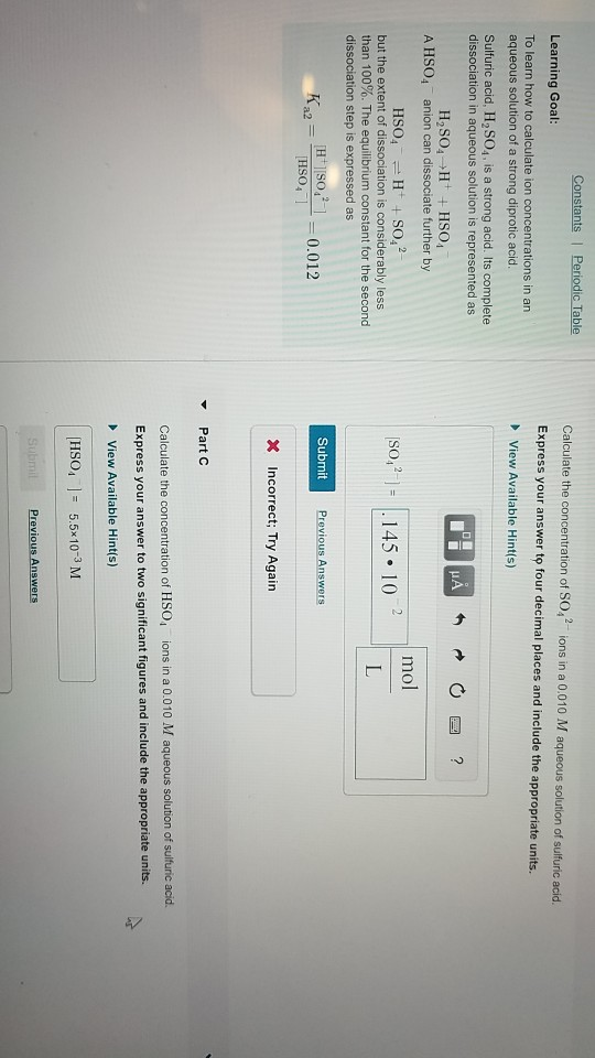 Solved Constants | Periodic Table Calculate the | Chegg.com