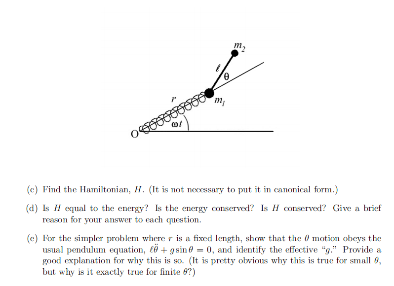 Solved Problem 2. Got one turntable and a pendulum A | Chegg.com