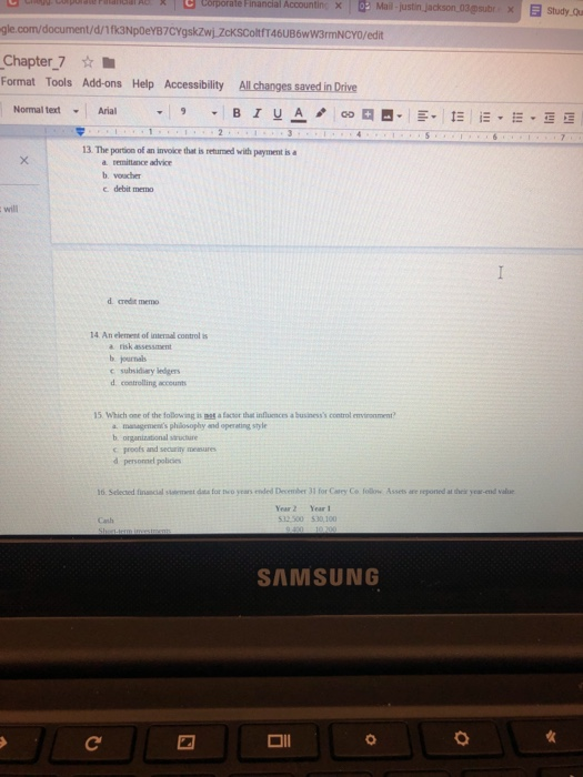 Solved ale Financial Accounting x 03 Mai Study Qu | Chegg.com