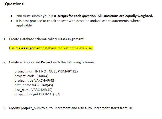 Solved (I need help with hands-on practice in working with | Chegg.com