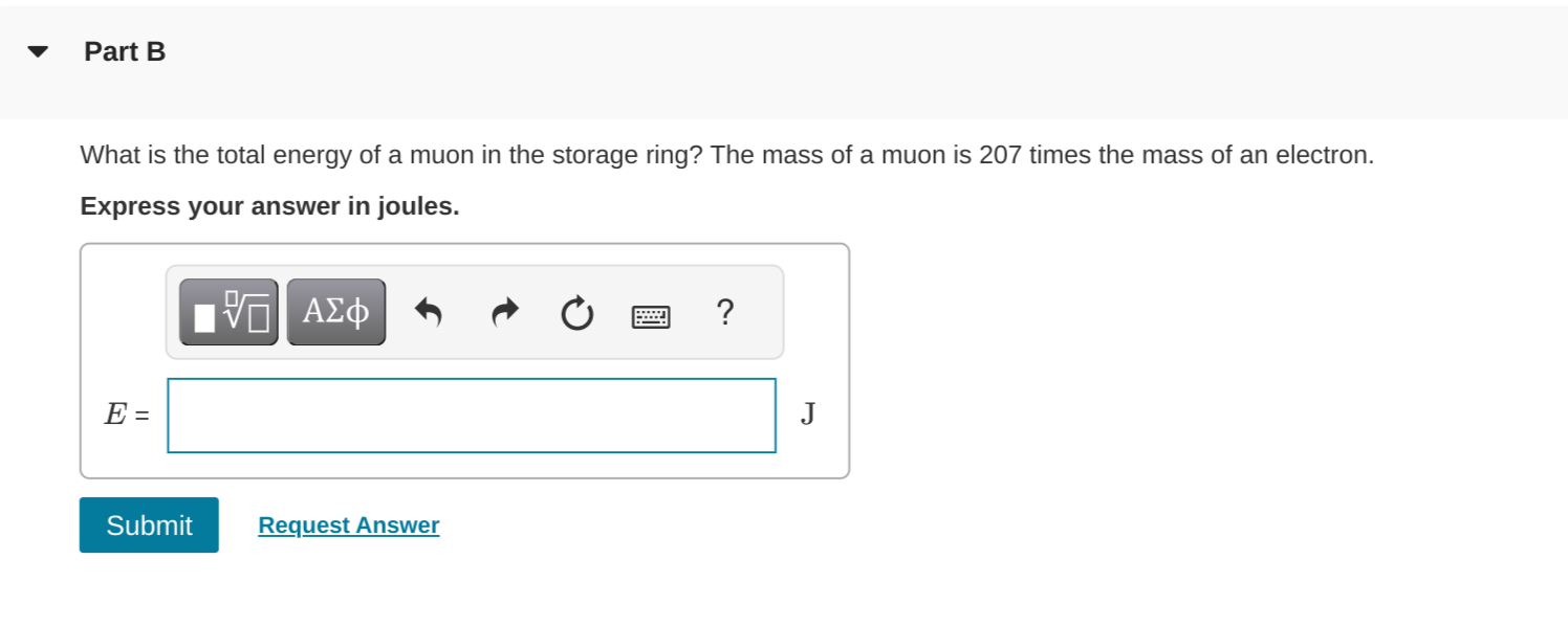 Solved The half-life of a muon at rest is 1.5 μs. Muons that | Chegg.com